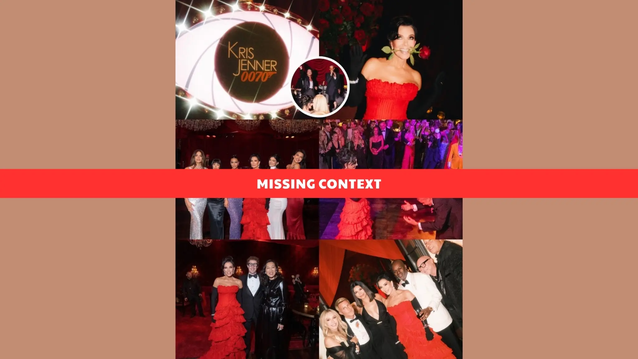 Fact Check: Kris Jenner Rings in 70 with James Bond Spectacle at Bezos ...